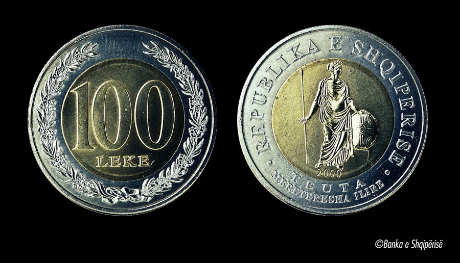 E vetmja monedhë shqiptare me grua, monedha 100 L - Syri | Lajmi i fundit
