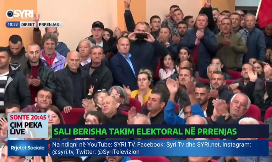 LIVE/ Takim elektoral në Përrenjas me kandidaten - Syri | Lajmi i fundit